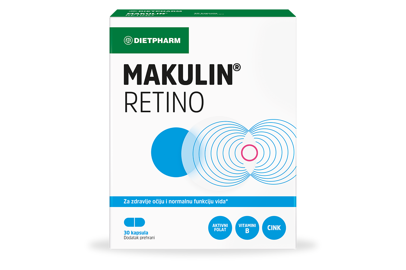 Makulin® Retino kapsule - Za zdravlje očiju i normalnu funkciju vida ...